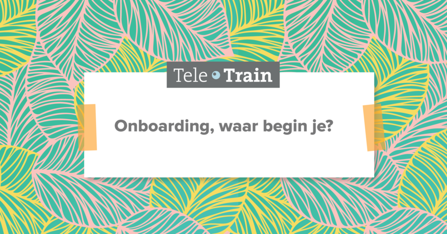 Tele'Train - Het leerklimaat in kaart